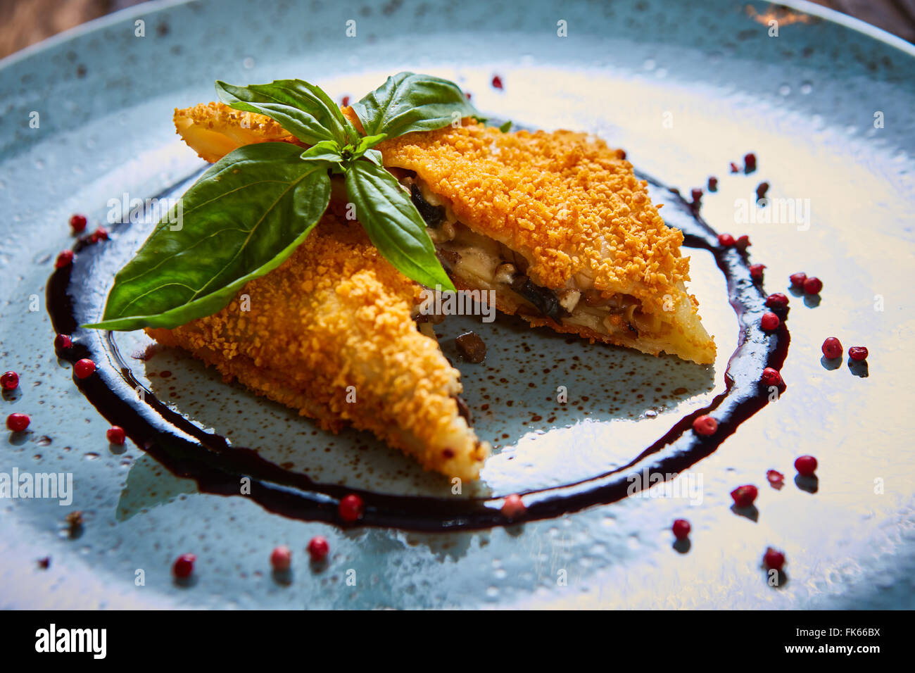 Krokiety - Polish style croquettes filled with beef Stock Photo - Alamy