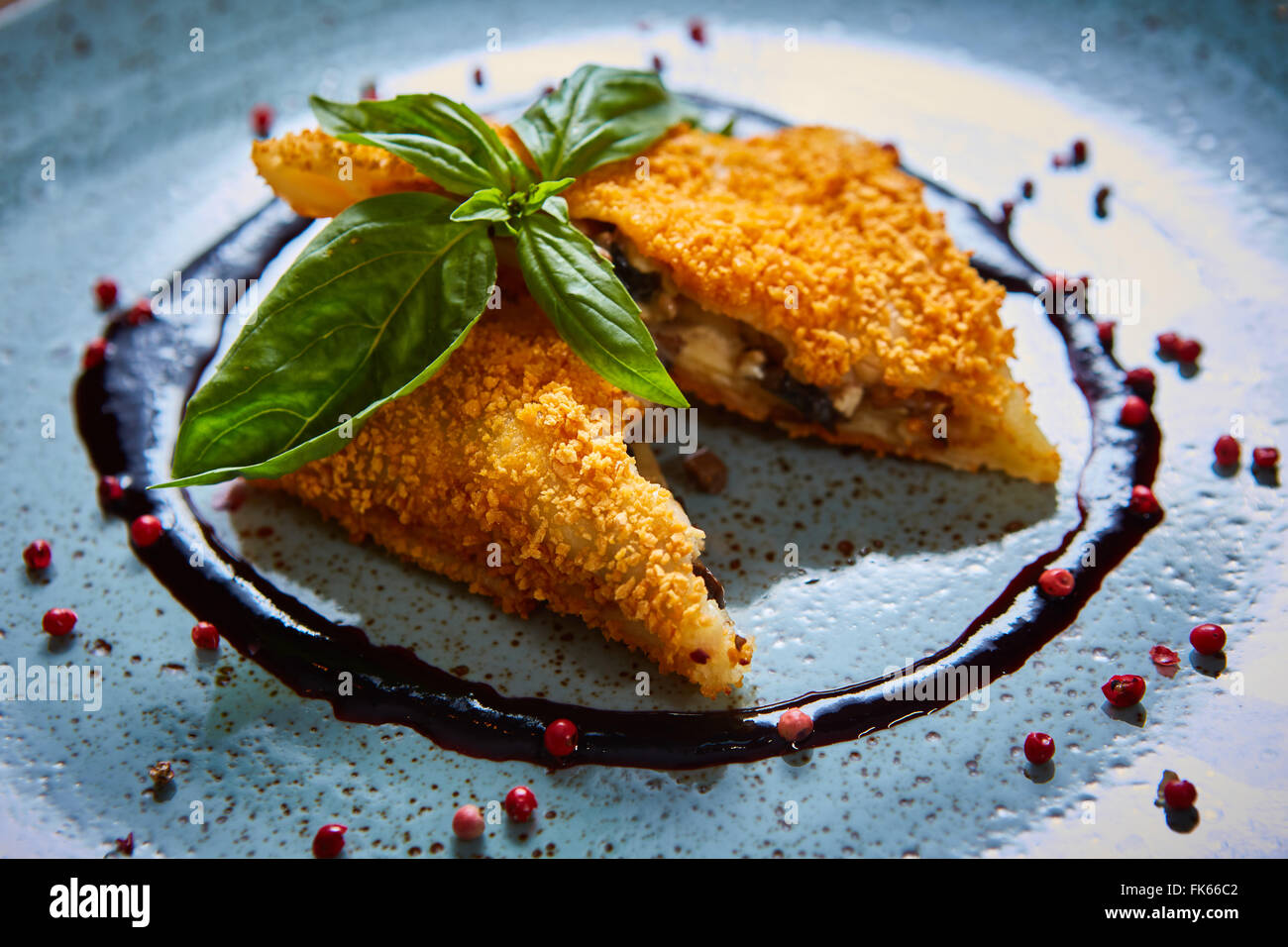 Krokiety - Polish style croquettes filled with beef Stock Photo - Alamy