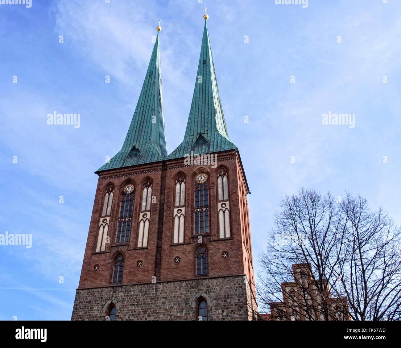 Church With Two Spires High Resolution Stock Photography and Images - Alamy