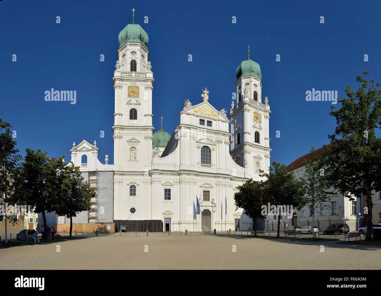 cathedral of old historical city of passau Stock Photo - Alamy