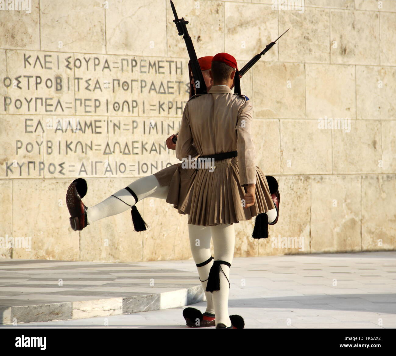 Greek Soldiers Stock Photos & Greek Soldiers Stock Images - Alamy