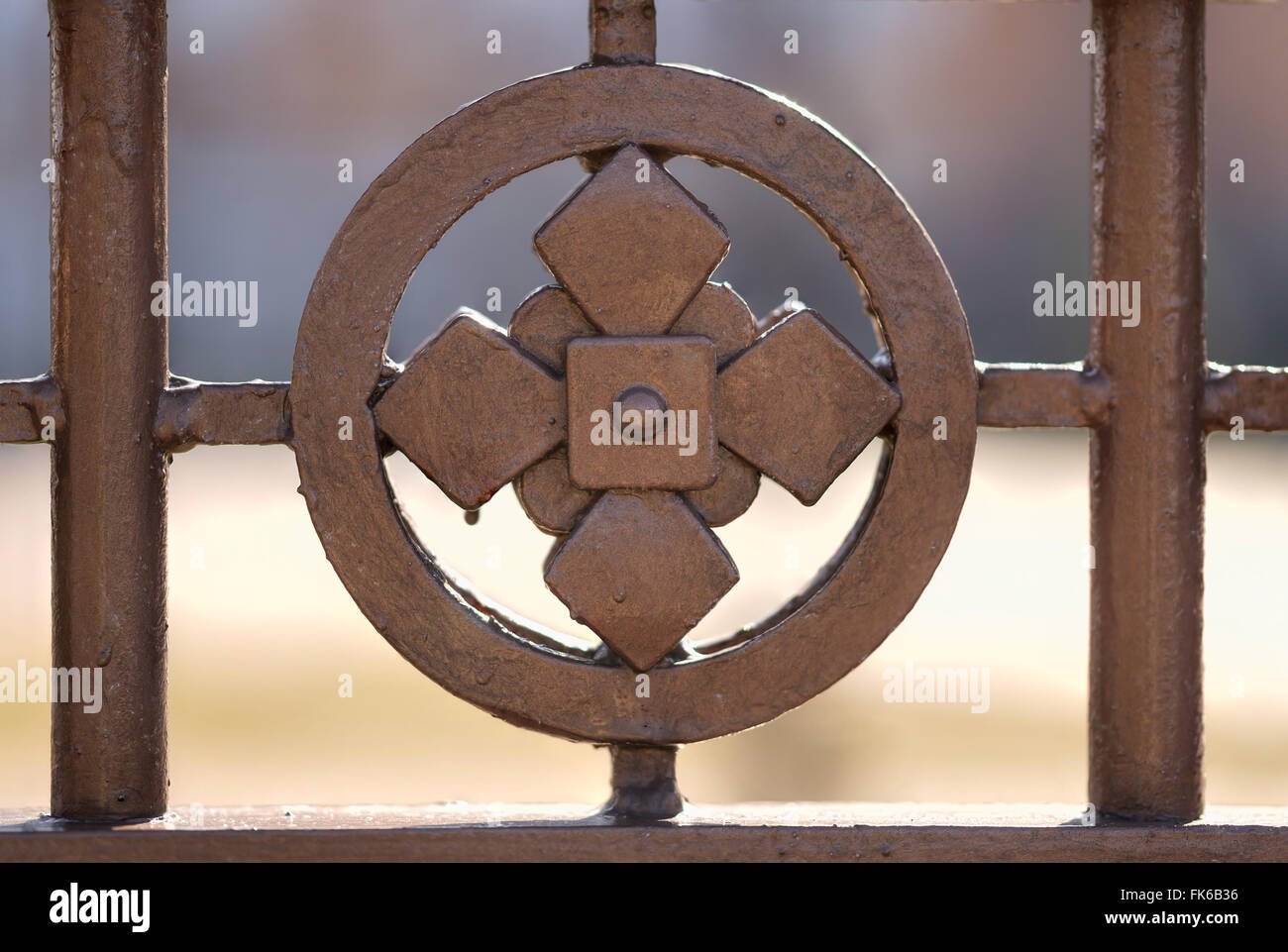 Iron Cross Fence Stock Photos & Iron Cross Fence Stock Images - Alamy
