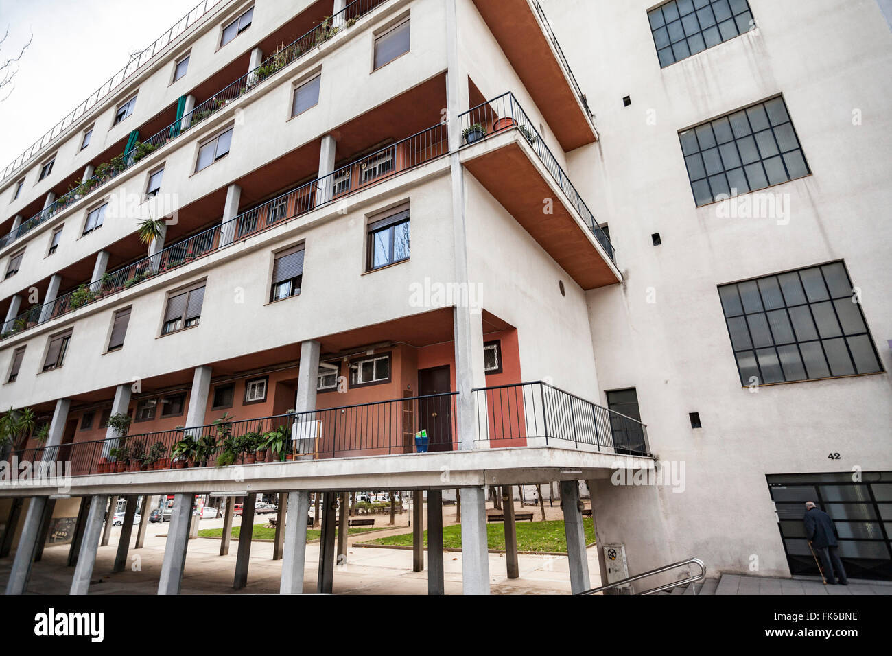 Casa Bloc, Barcelona Stock Photo - Alamy