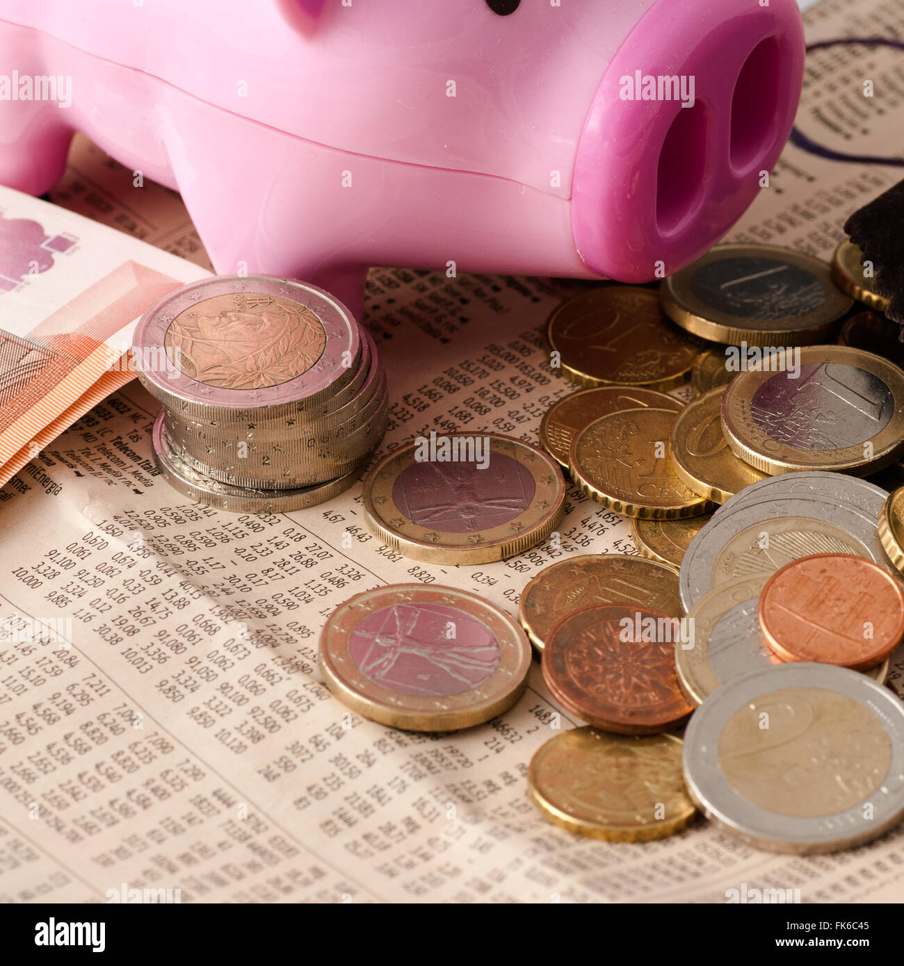 doubling of money saved Stock Photo - Alamy