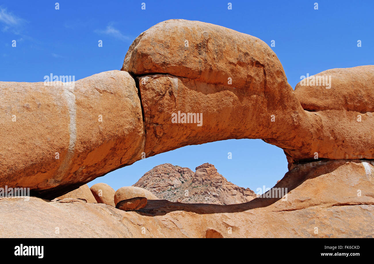 Rock Arch at the Spitzkoppe, Namibia Stock Photo - Alamy