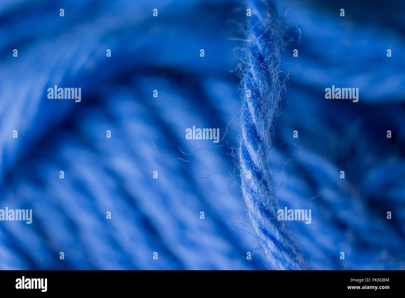 Blue yarn hi-res stock photography and images - Alamy