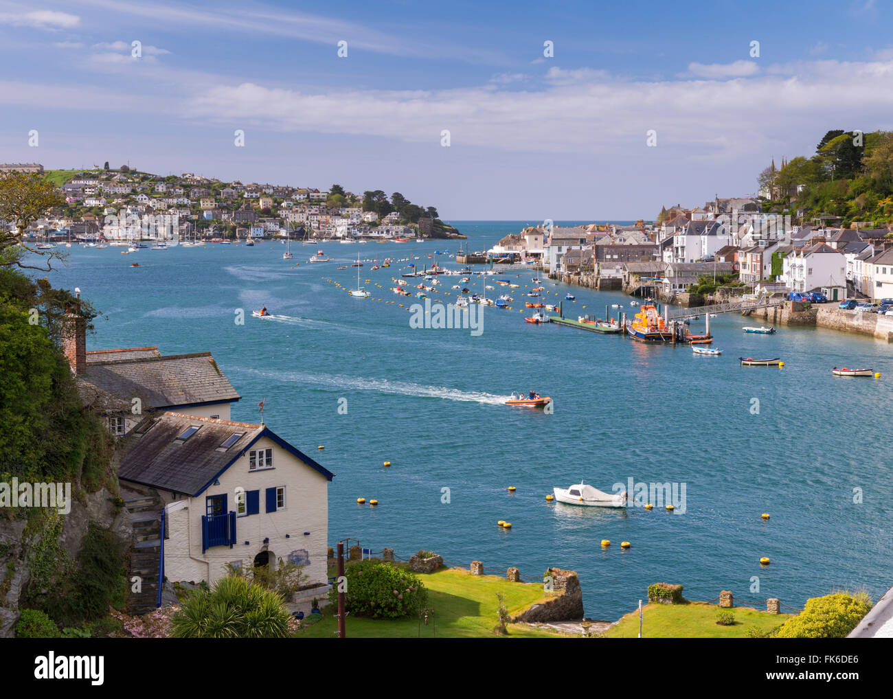 Ferryside fowey cornwall hi-res stock photography and images - Alamy
