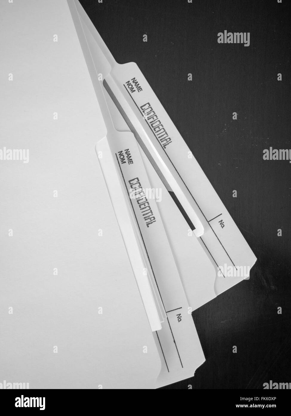 Confidential file hi-res stock photography and images - Alamy