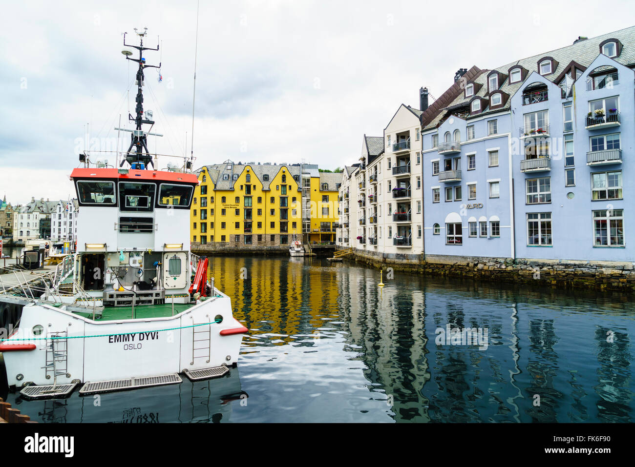 Alesund art nouveau building hi-res stock photography and images - Alamy