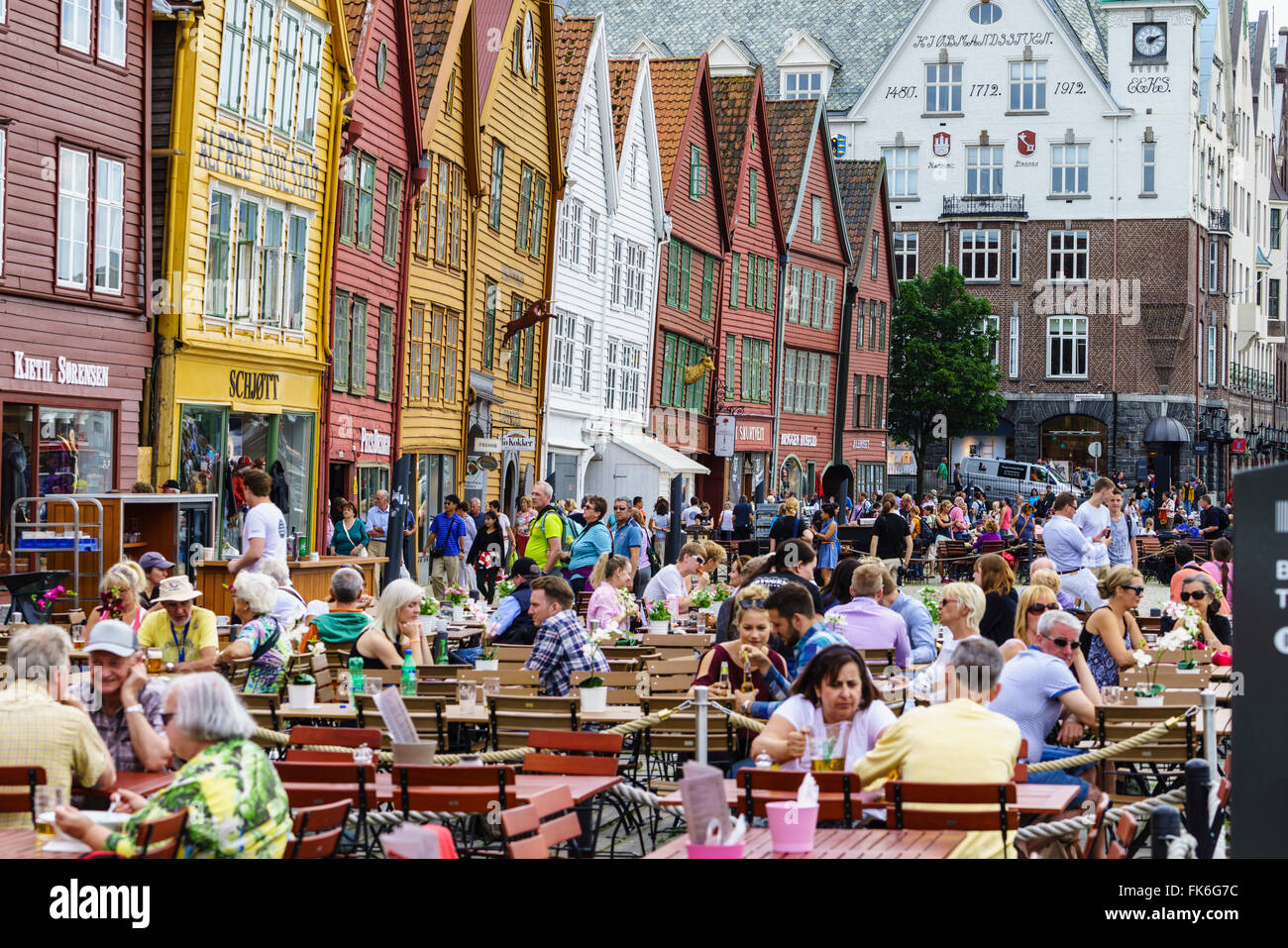 Bryggen hi-res stock photography and images - Alamy