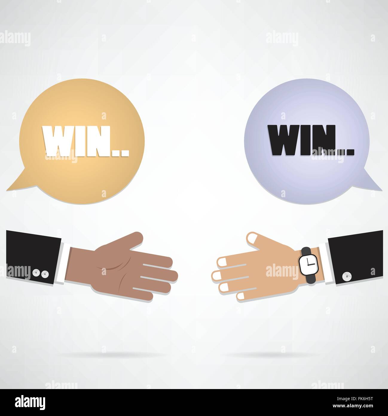 Partnership vector vectors hi-res stock photography and images - Alamy