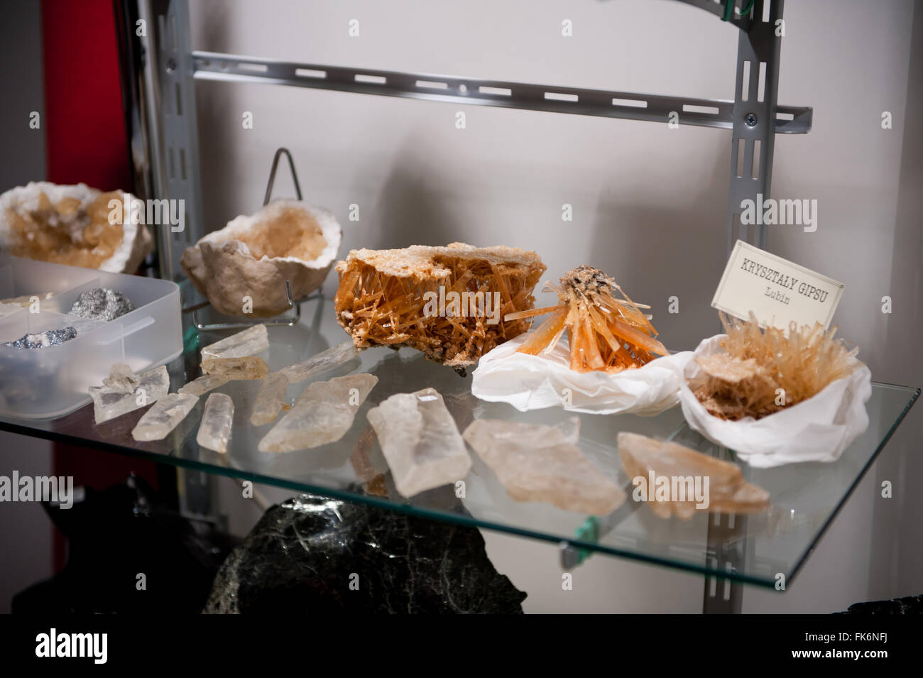 Gypsum crystals hi-res stock photography and images - Alamy