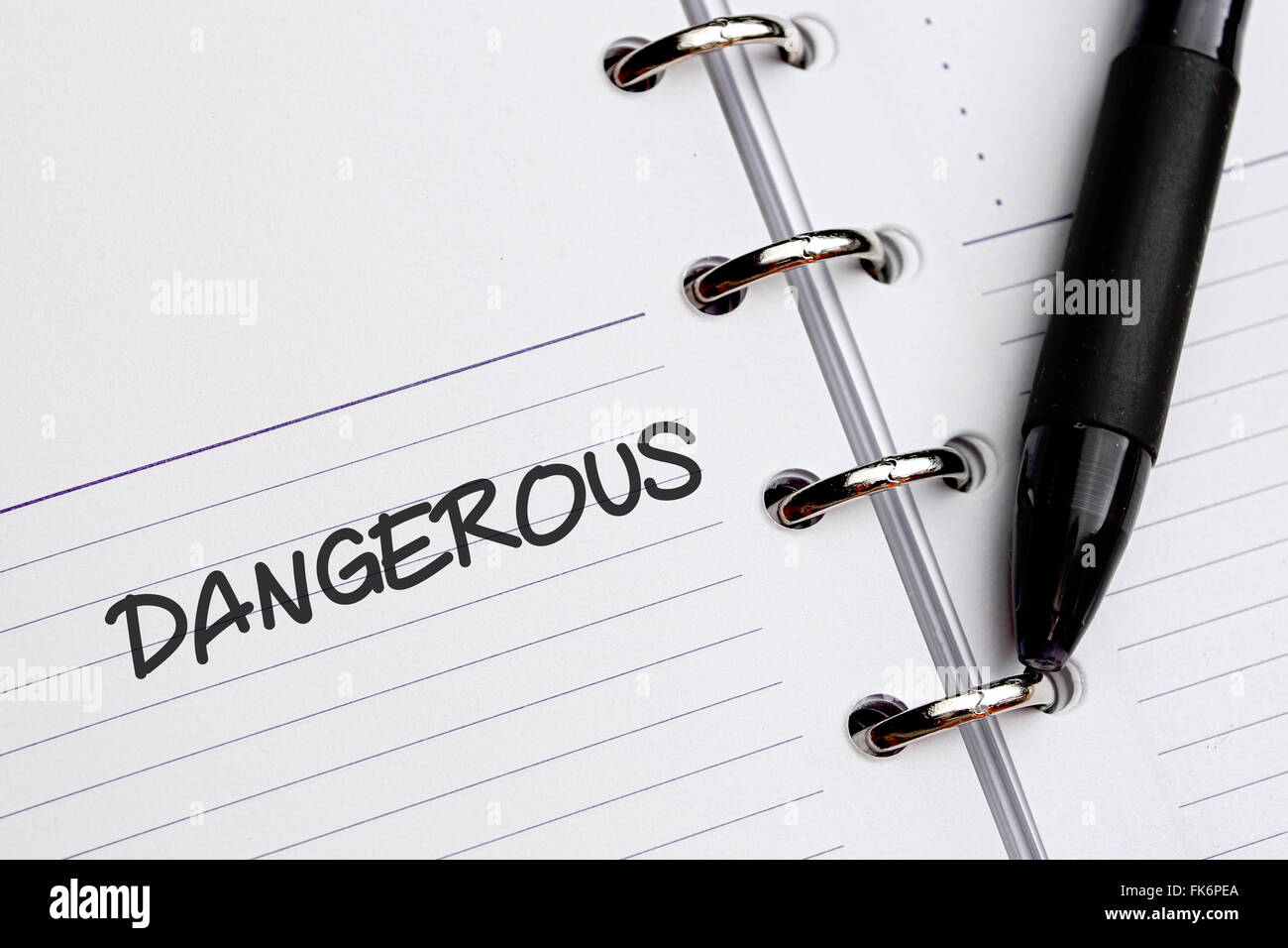 word written on paper Stock Photo - Alamy