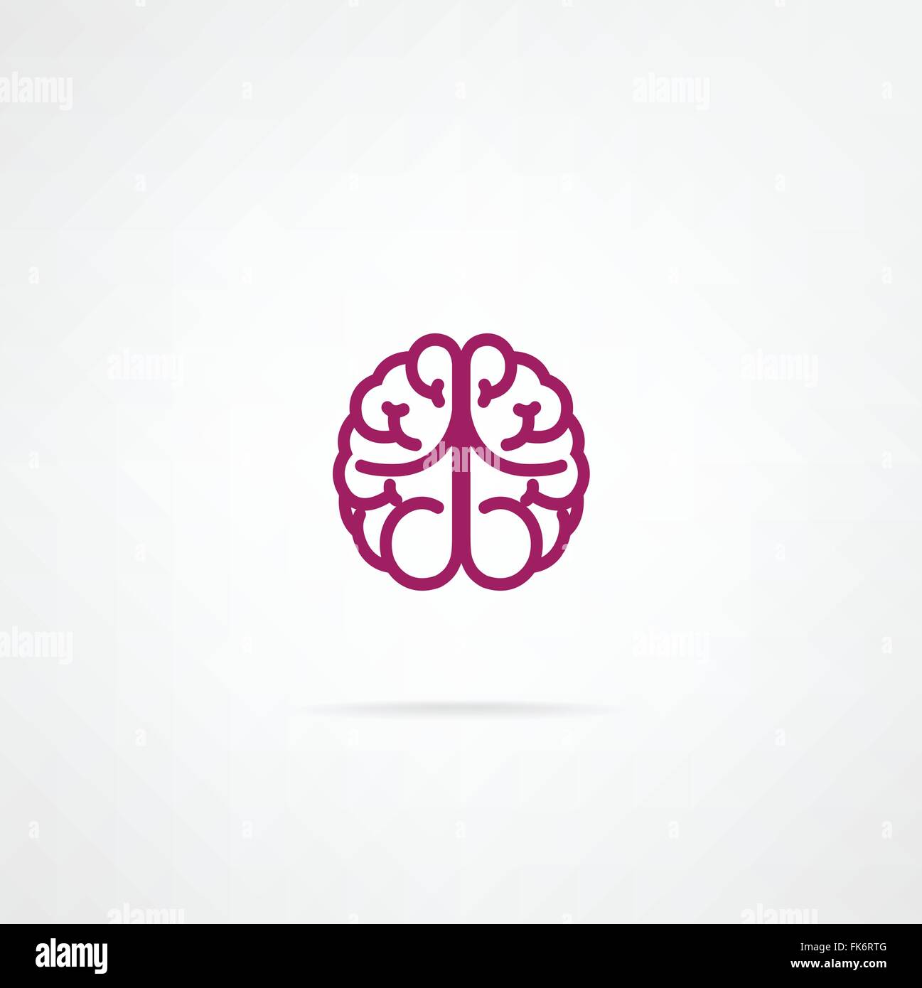 brain icon .vector illustration Stock Vector Image & Art - Alamy