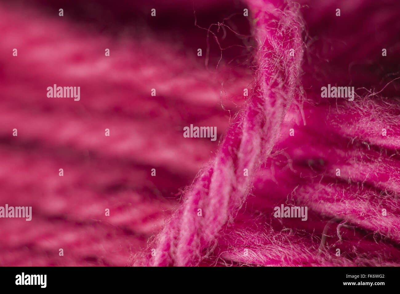 Macro Pink Yarn Wool Texture Background Stock Photo - Alamy