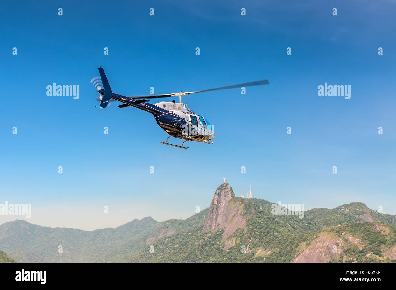 The Rio de Janeiro Helicopter Tour in Rio de Janeiro, Brazil Stock ...