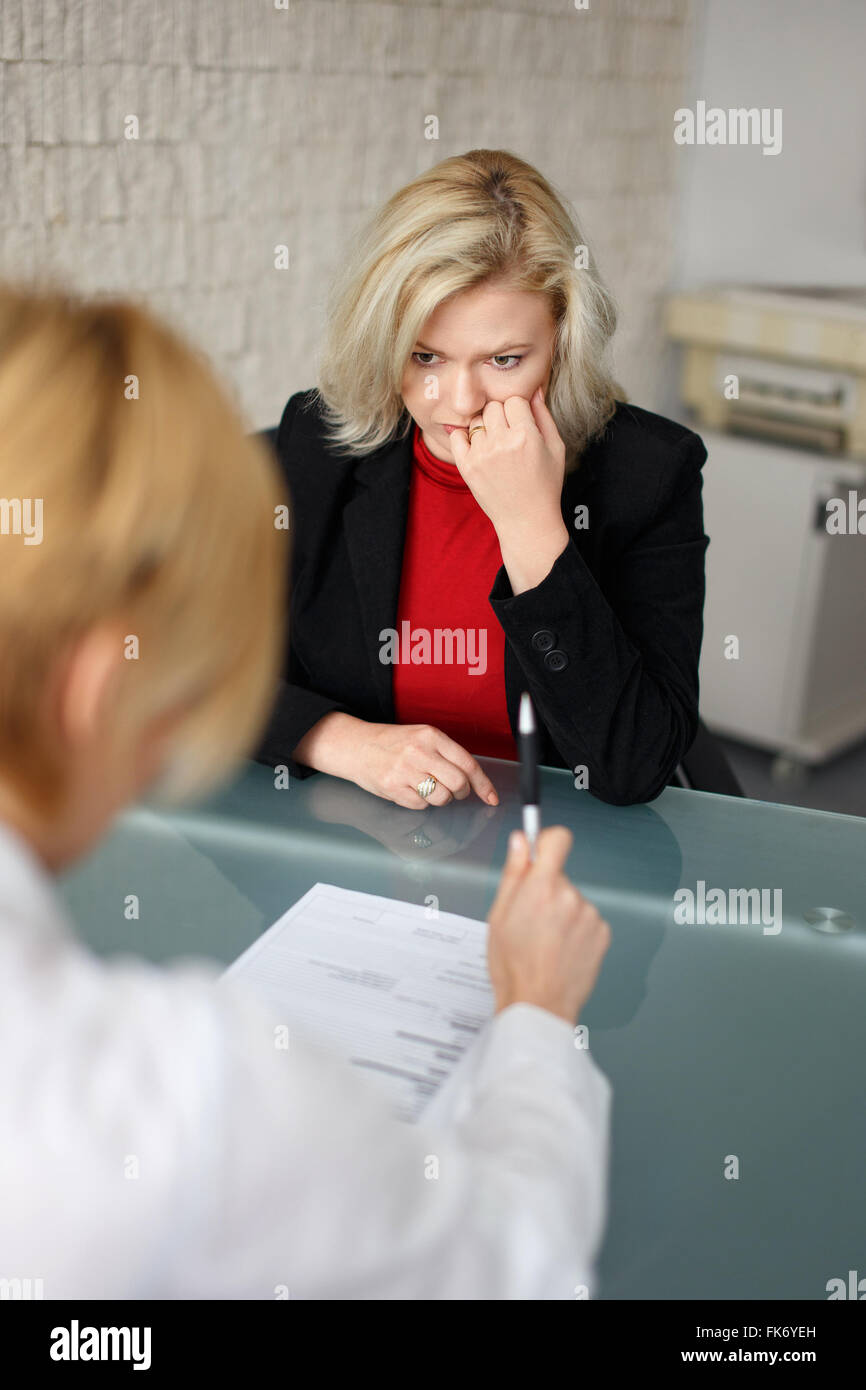 Dismissal or failed job interview concept Stock Photo - Alamy