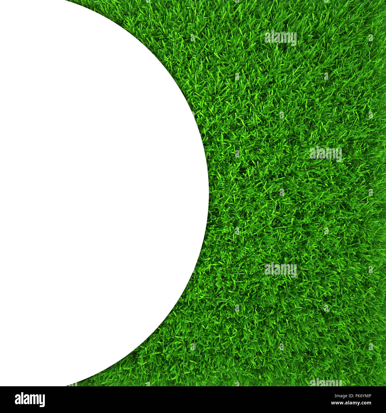 Green grass frame. Background for design Stock Photo - Alamy