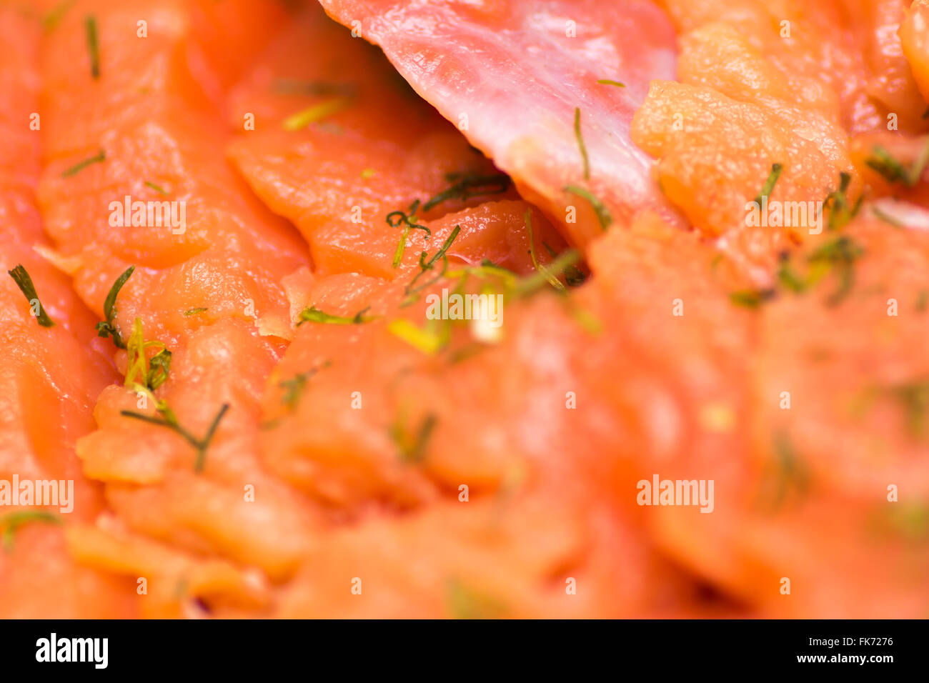 red fish sliced prepared fish food sashimi Stock Photo - Alamy