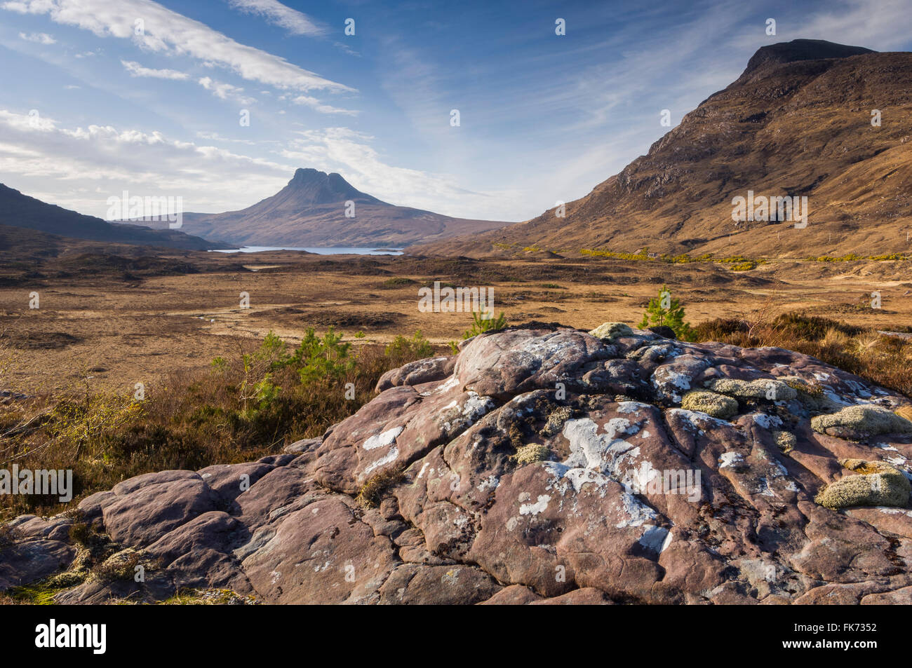Stac Pollaidh, Inverpolly, Sutherland, Highlands, Scotland, UK Stock ... Stac Pollaidh, Inverpolly, Sutherland, Highlands, Scotland, UK Stock ...