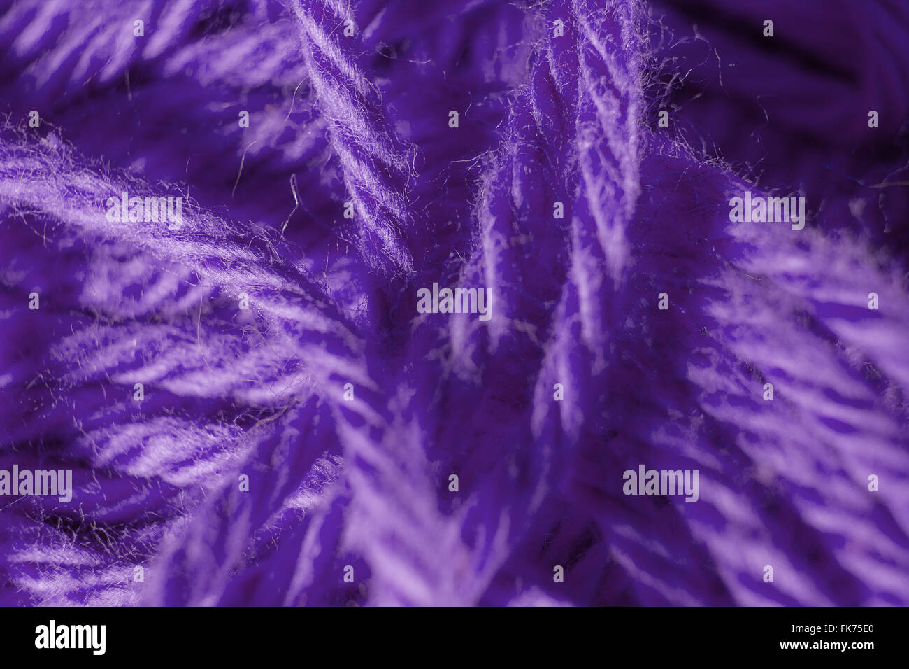 Macro Purple Yarn Wool Texture Background Stock Photo - Alamy