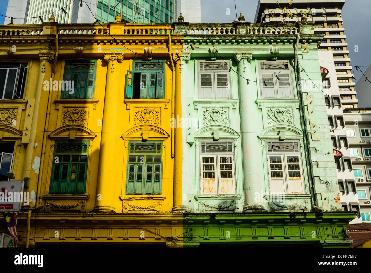 Neo classical shophouses hi-res stock photography and images - Alamy