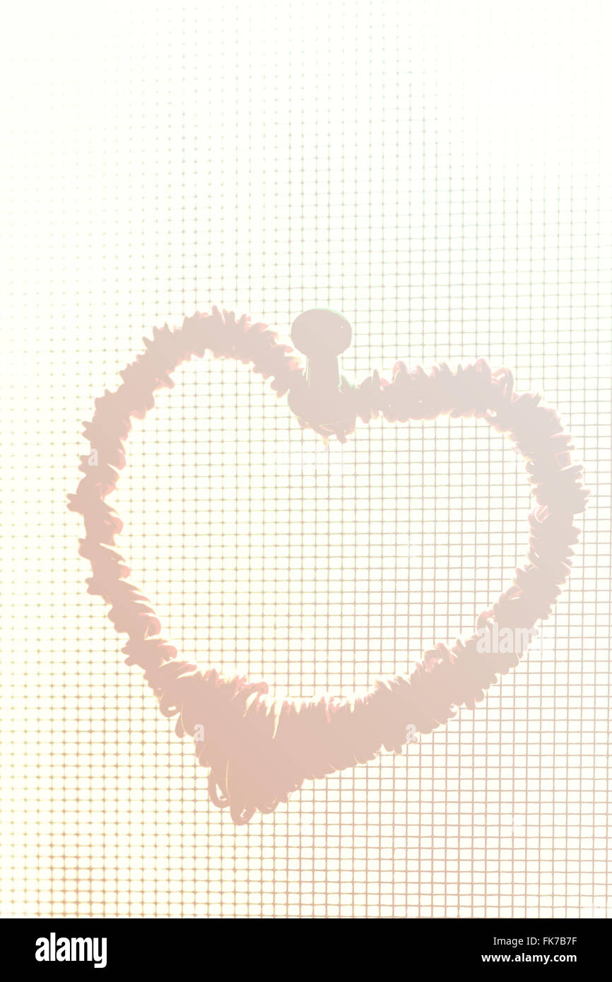 The heart symbol on the screen Stock Photo - Alamy