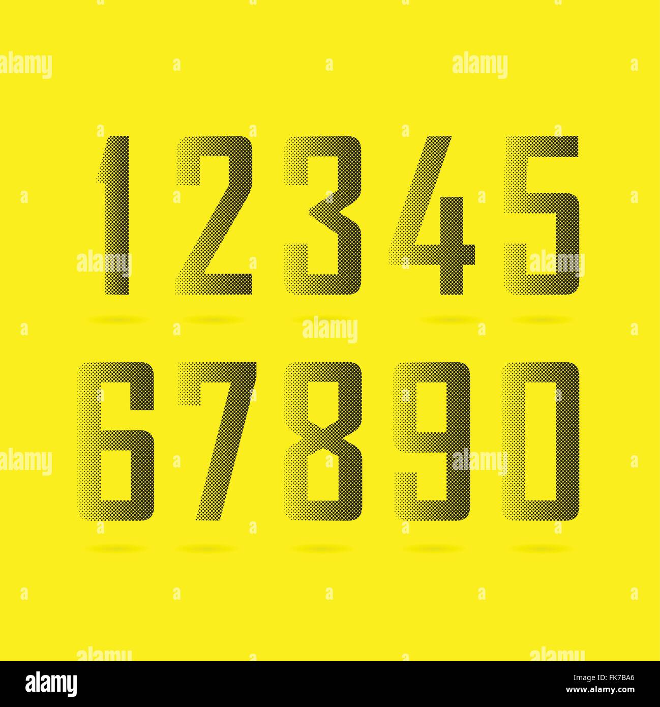 Number vector vectors hi-res stock photography and images - Alamy