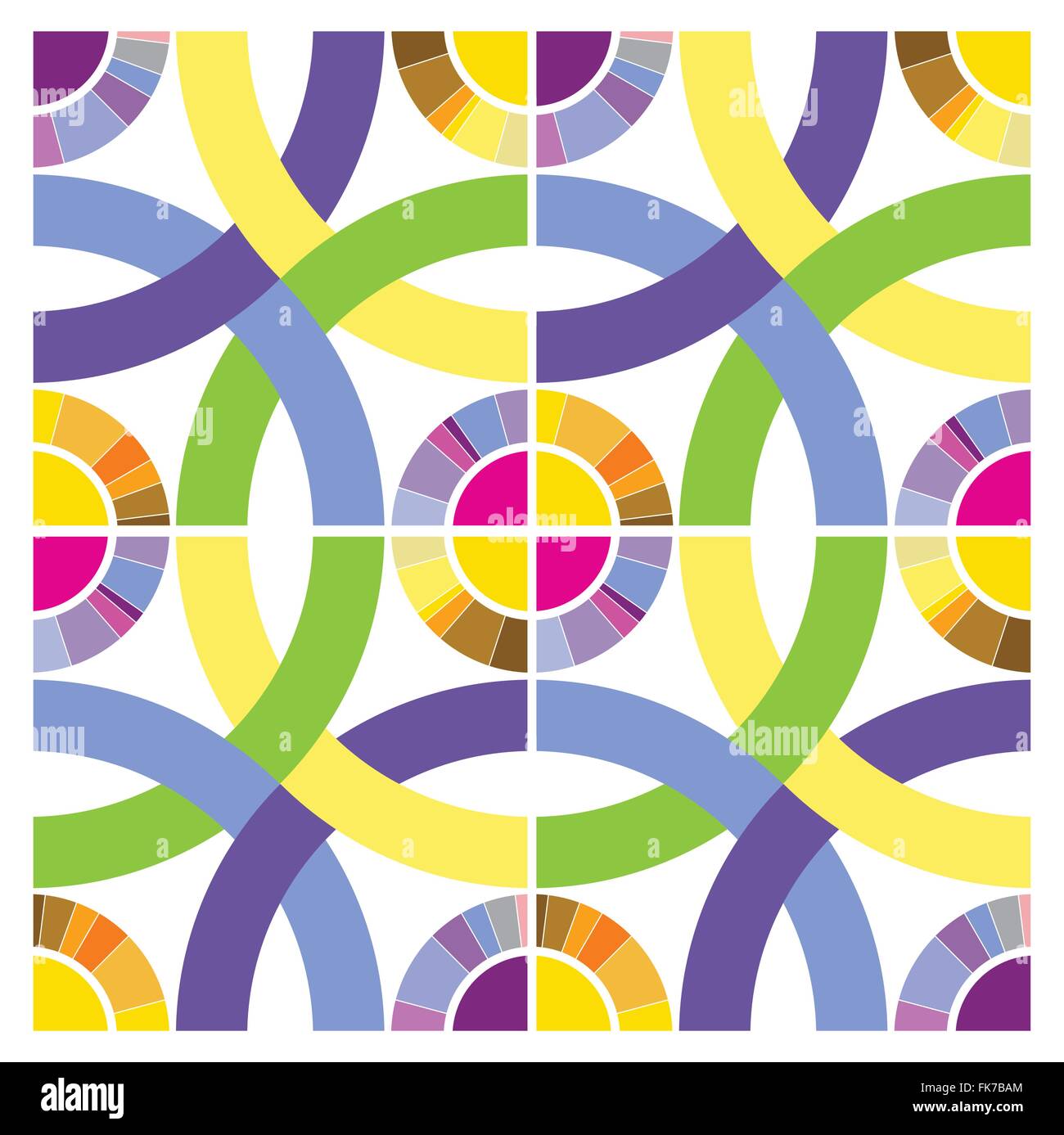 Vintage abstract seamless pattern, endless texture can be used for ...