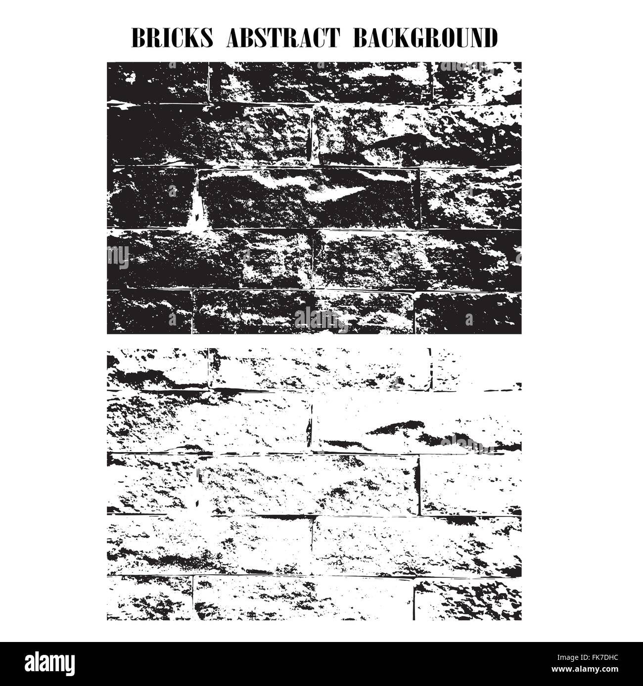 bricks texture background, grunge texture. Vector illustration Stock ...