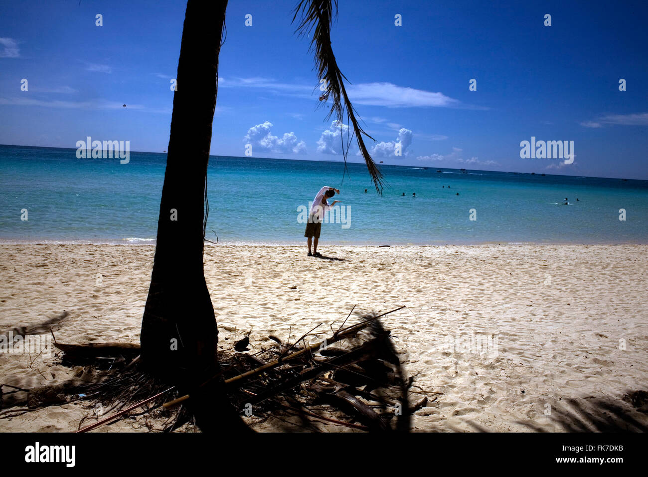 Boracay philippines beach bikini hi-res stock photography and images ...