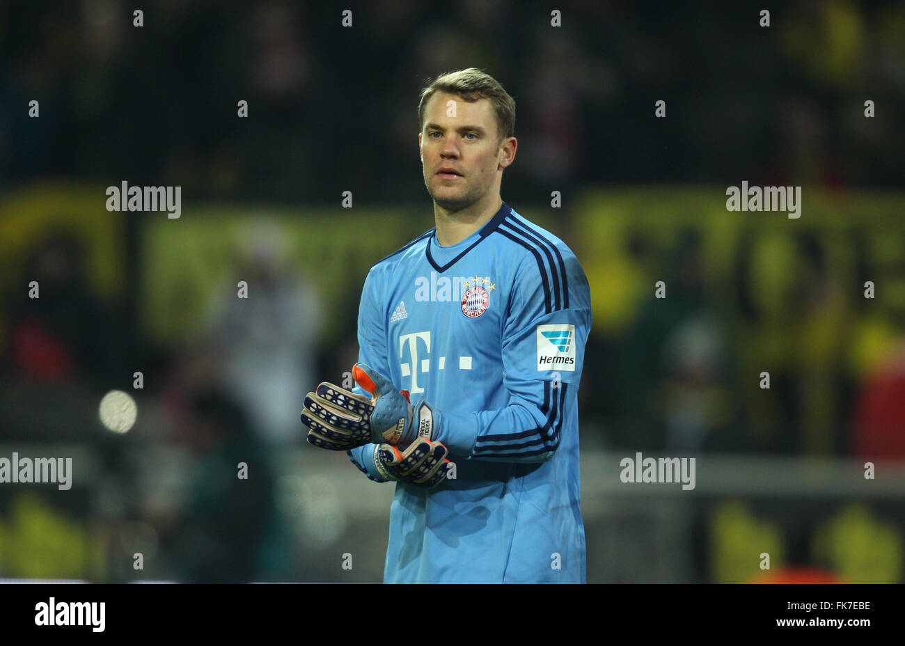 Munich's Manuel Neuer in action during the German Bundesliga soccer ...