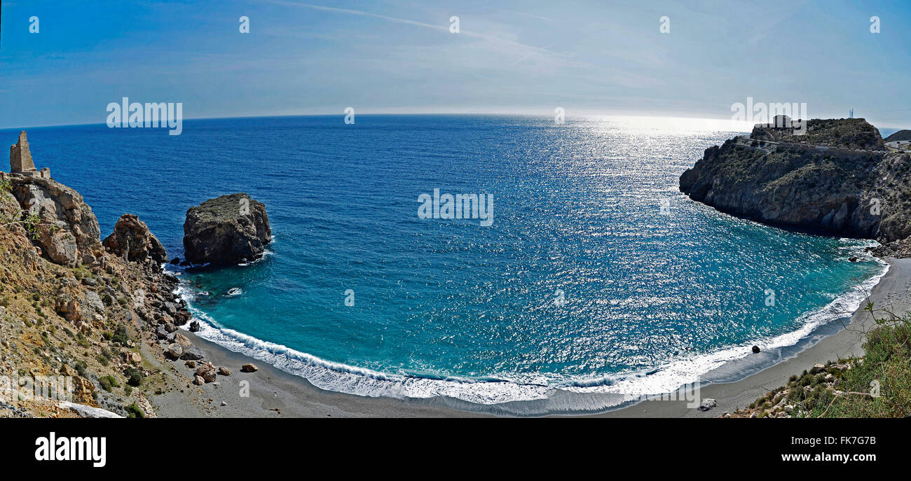 beach on the tropical coast of Granada Stock Photo - Alamy
