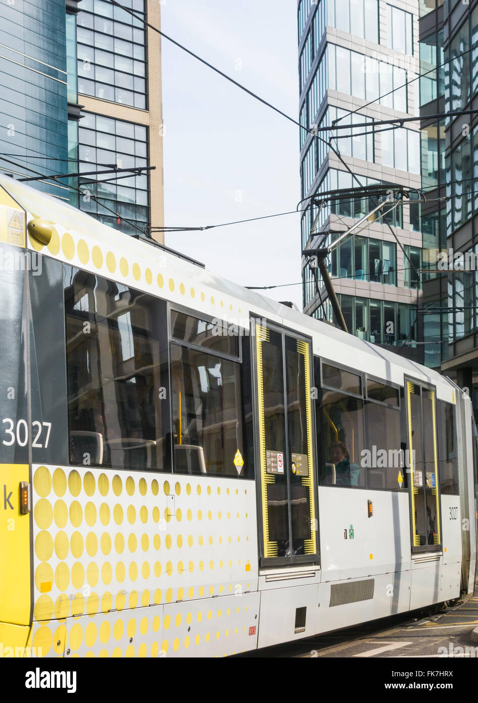 Manchester tramway hi-res stock photography and images - Alamy