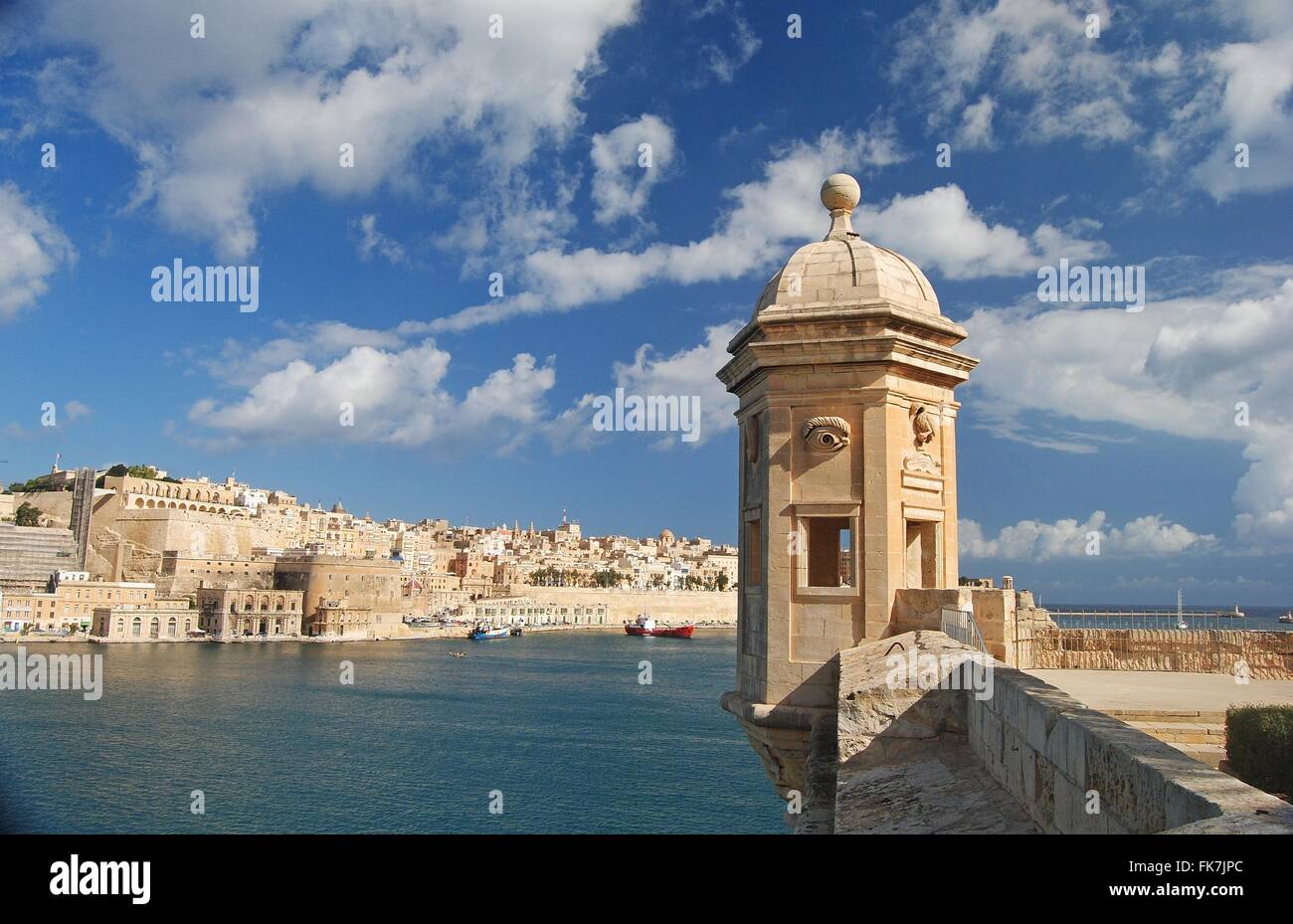 Vedette tower senglea valletta malta hi-res stock photography and ...