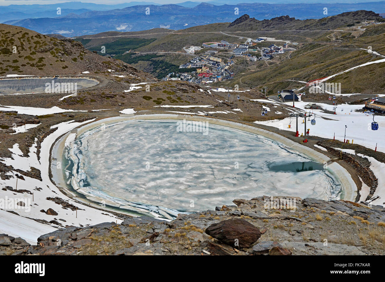 Pradollano in Sierra Nevada, Spain Stock Photo - Alamy