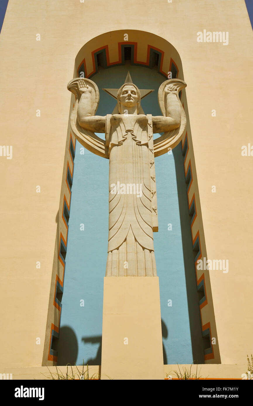 Art Deco Statues at State Fair Grounds, Dallas, Texas Stock Photo - Alamy