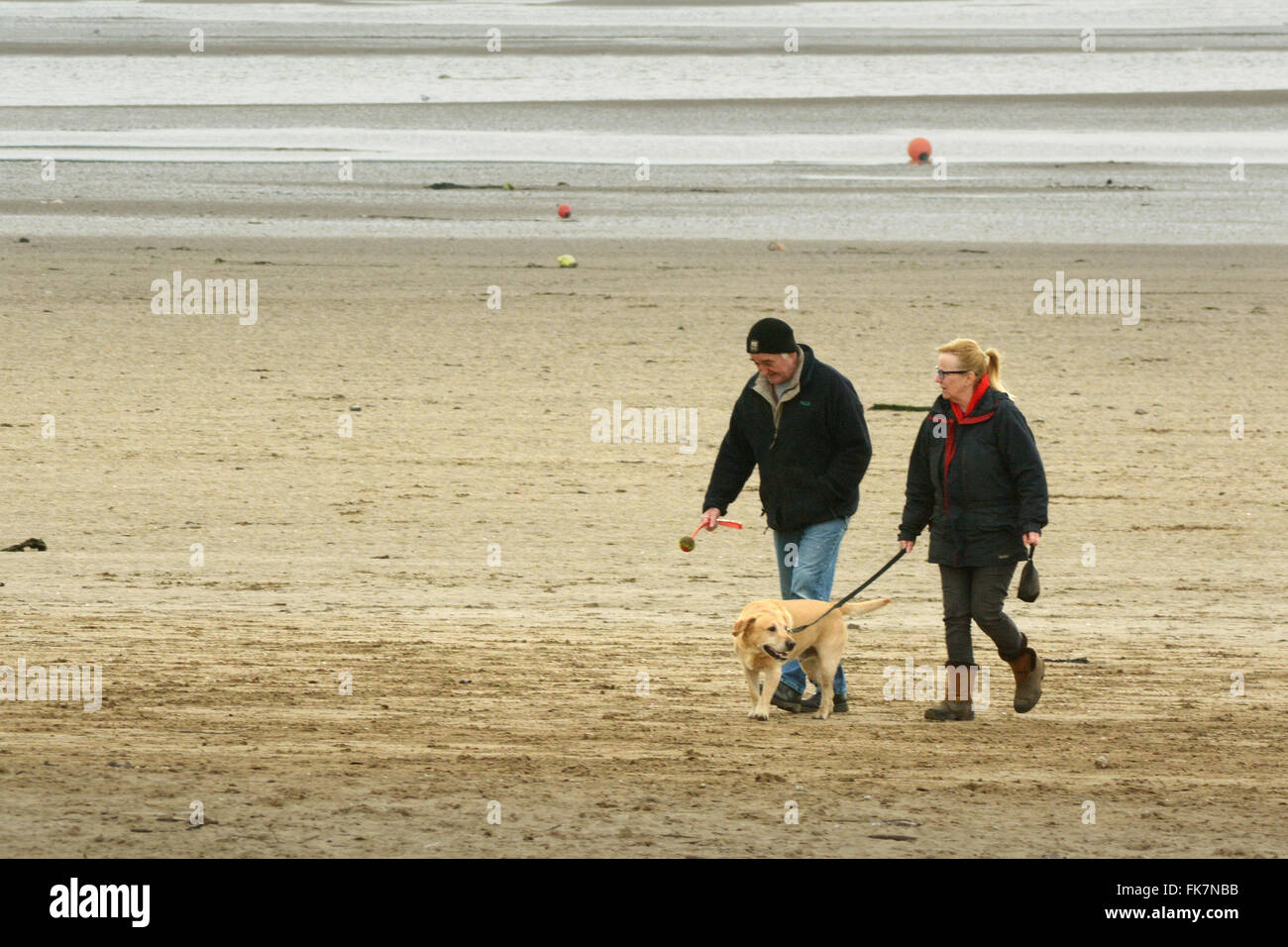 Instow North Devon England Beach Scene on a winters day Stock Photo - Alamy