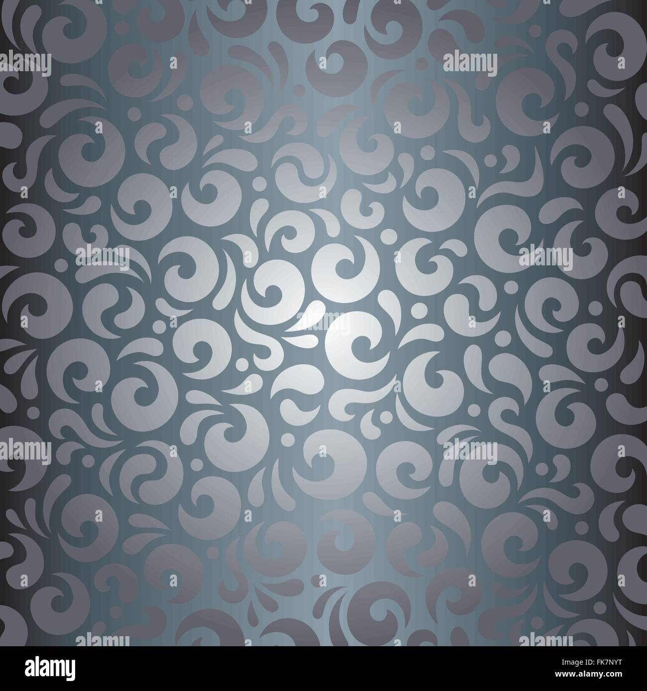 Silver shiny vintage wallpaper decorative background Stock Vector Image ...