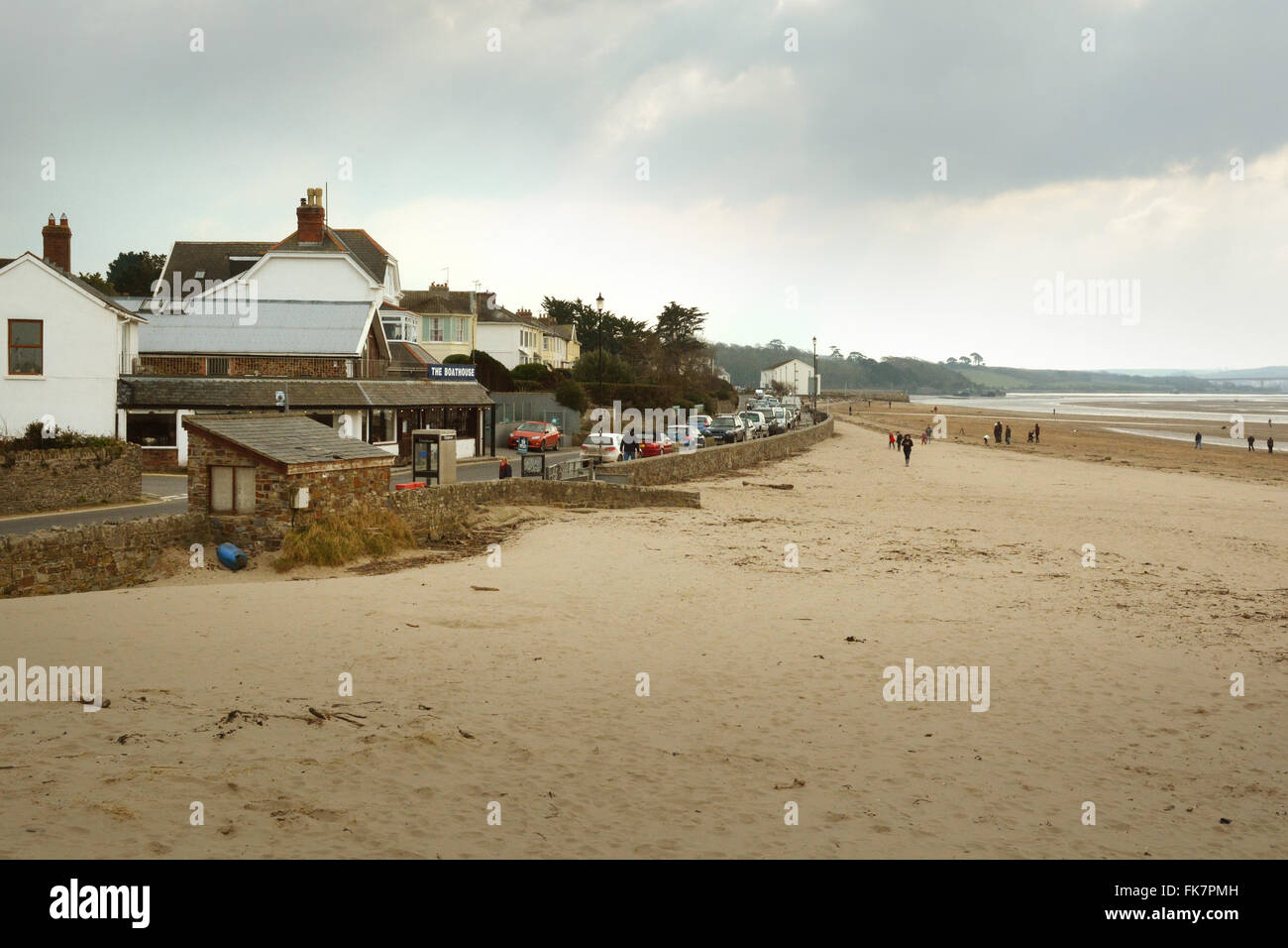 The Seafront The Boathouse Instow North Devon England Beach Scene on a ...