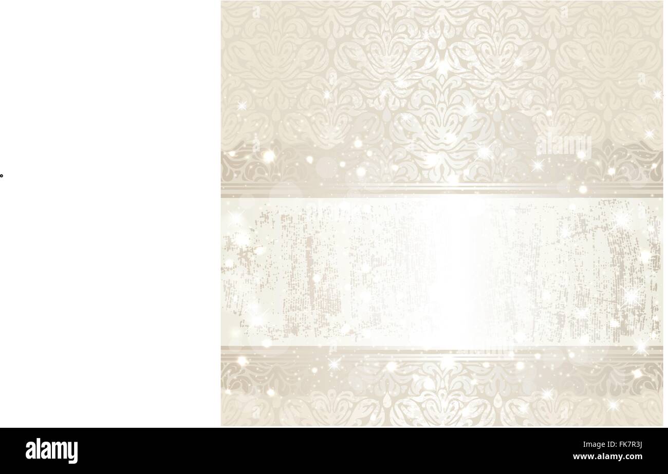 Bright shiny luxury vintage invitation pattern background Stock Vector ...
