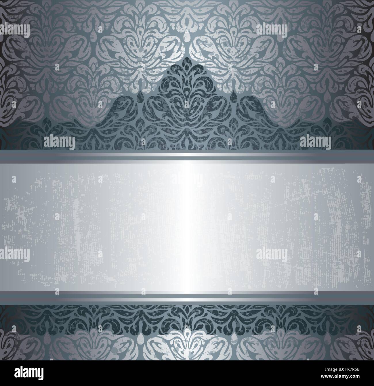 Silver pattern hi-res stock photography and images - Alamy
