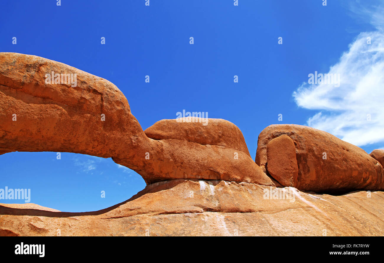 Rock Arch at the Spitzkoppe, Namibia Stock Photo - Alamy