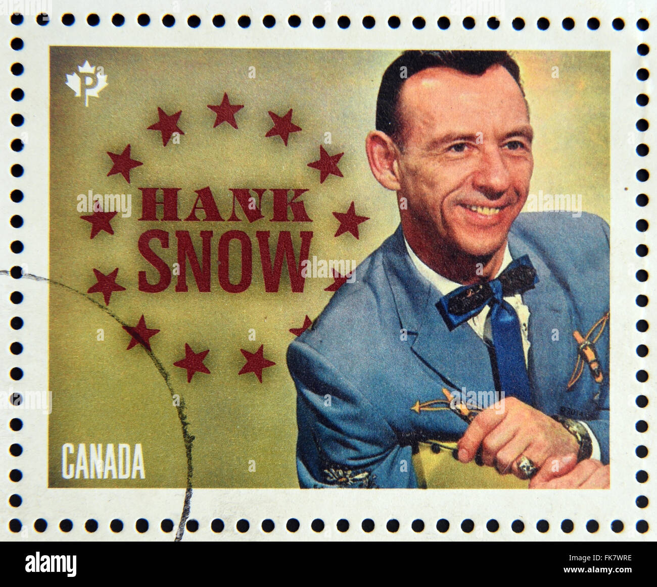 CANADA - CIRCA 2014: Stamp printed in Canada dedicated to canadian ...