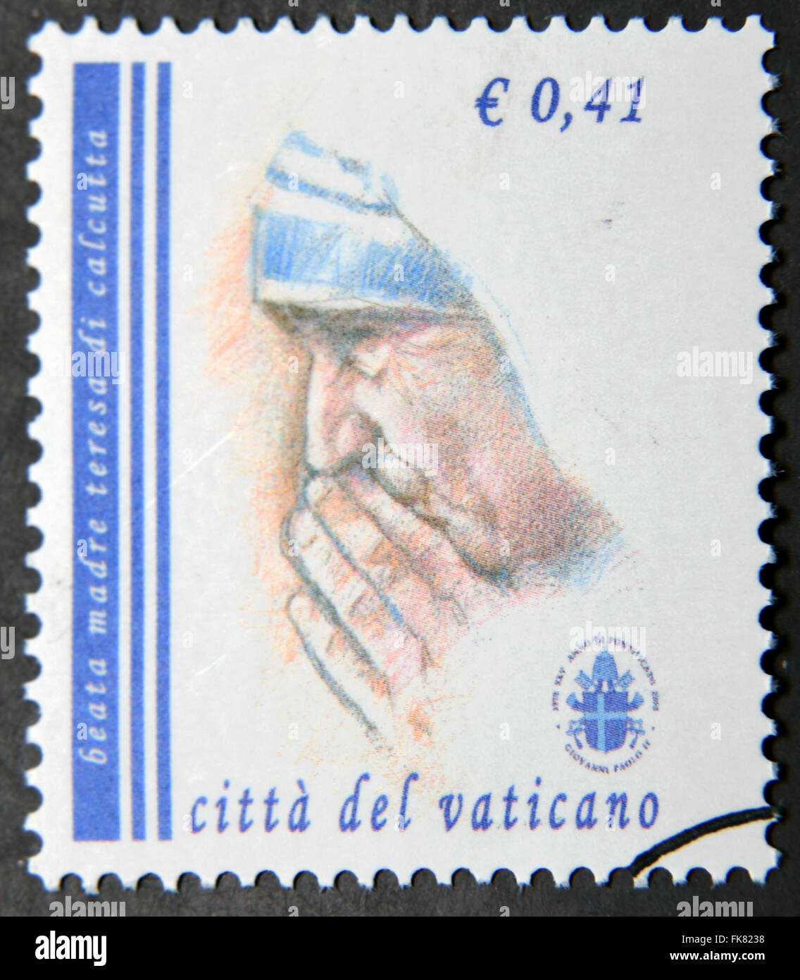 Vatican postage stamp hi-res stock photography and images - Alamy