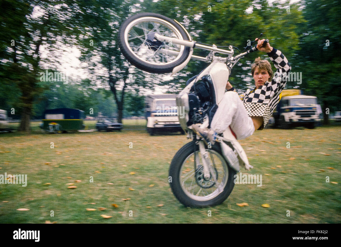 Archaos French circus troupe performing in London in 1990. Scans from ...