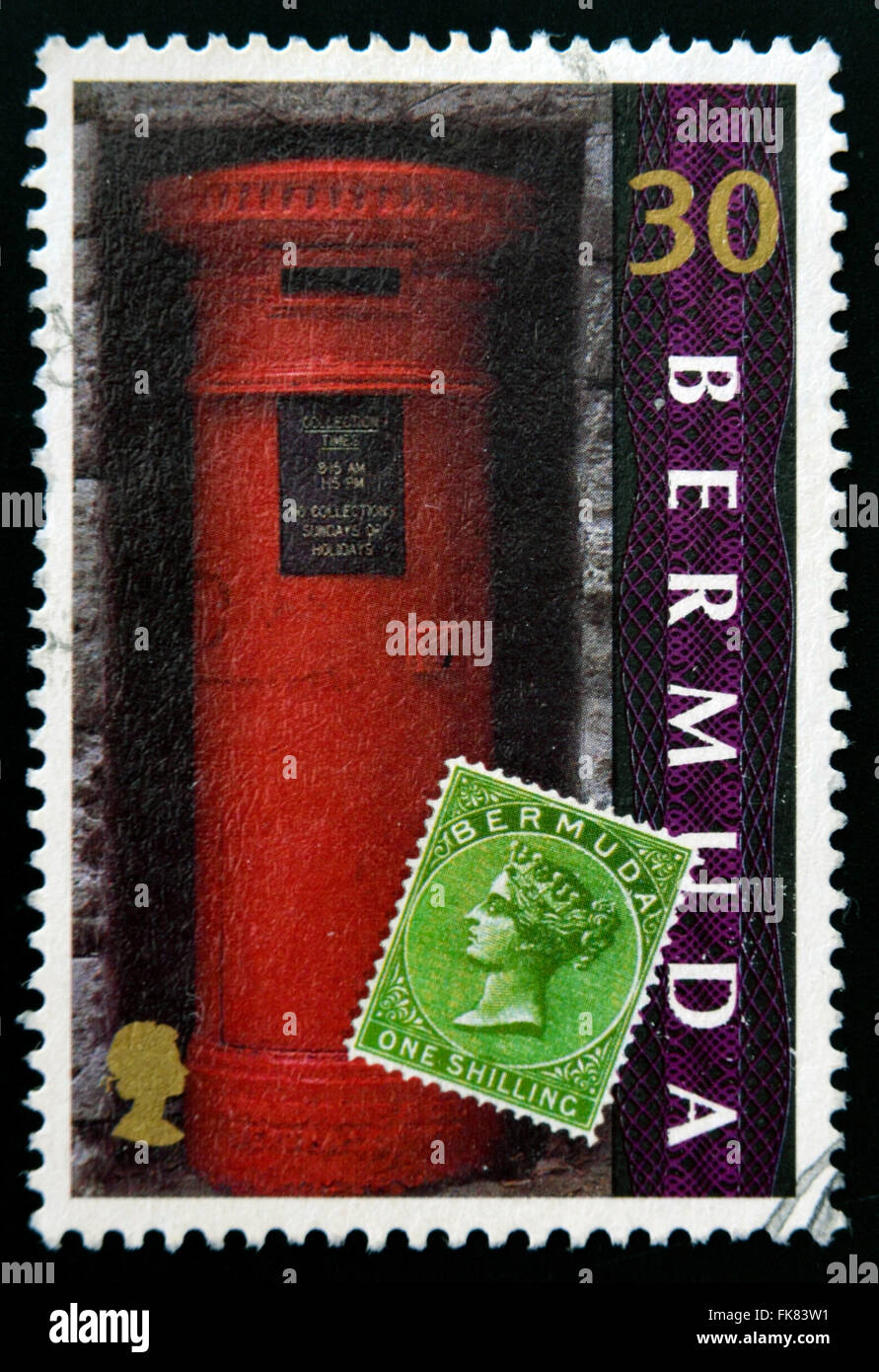 Postage stamp bermuda hi-res stock photography and images - Alamy