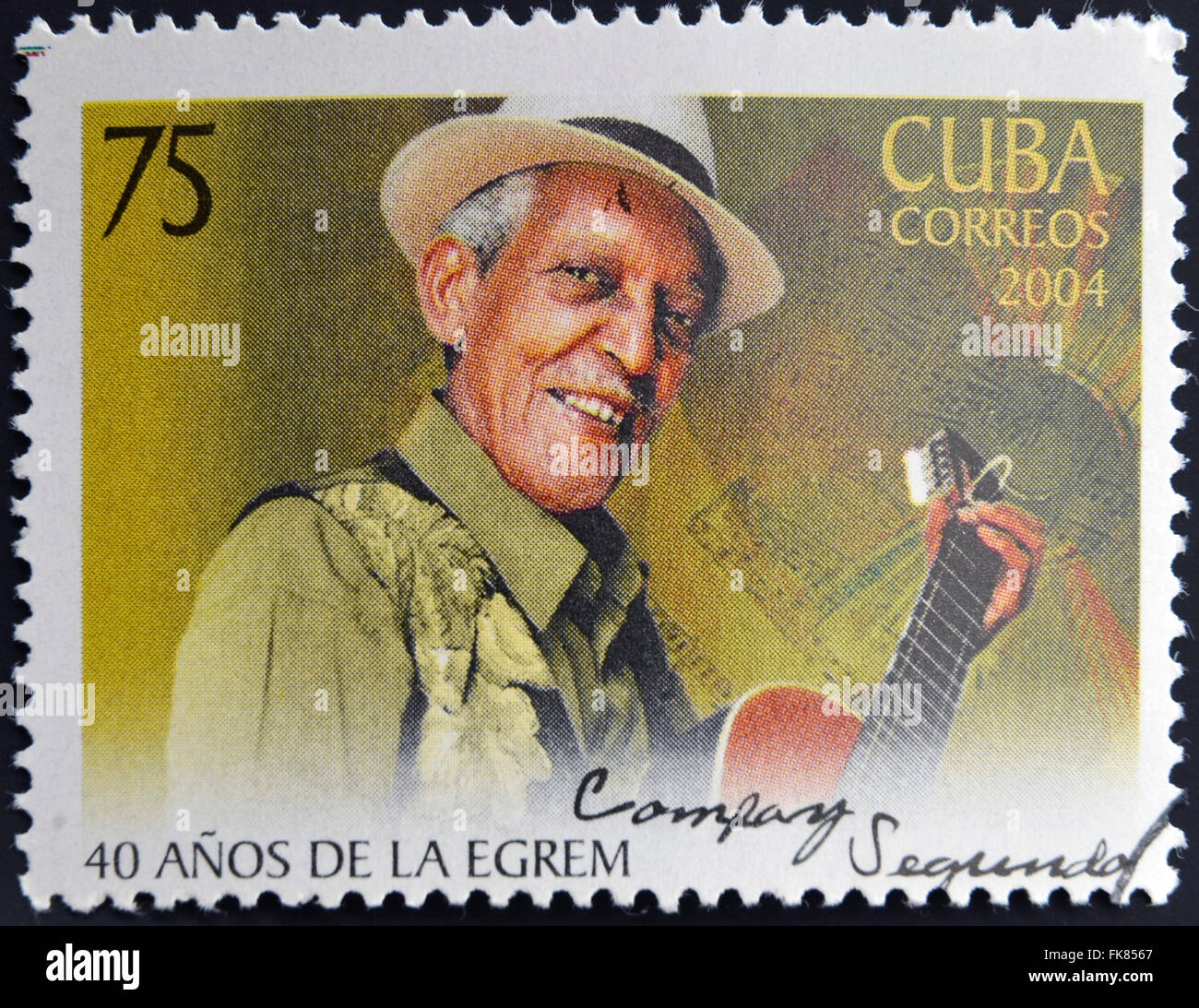 Vintage cuba stamp hi-res stock photography and images - Alamy