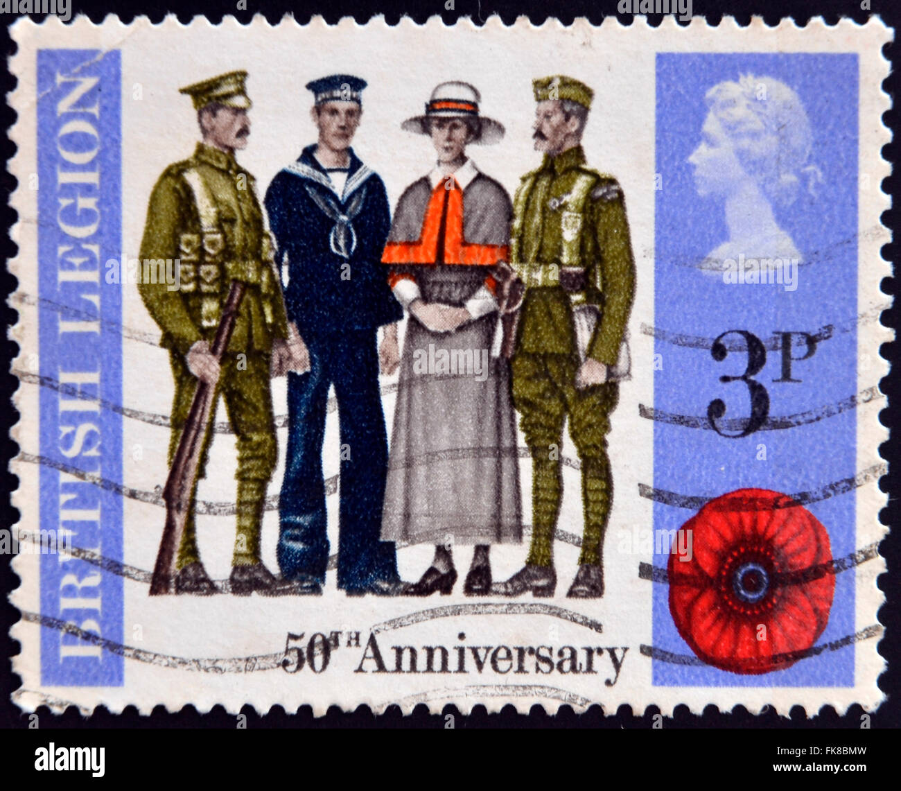 UNITED KINGDOM - CIRCA 1971: A stamp printed in Great Britain dedicated ...