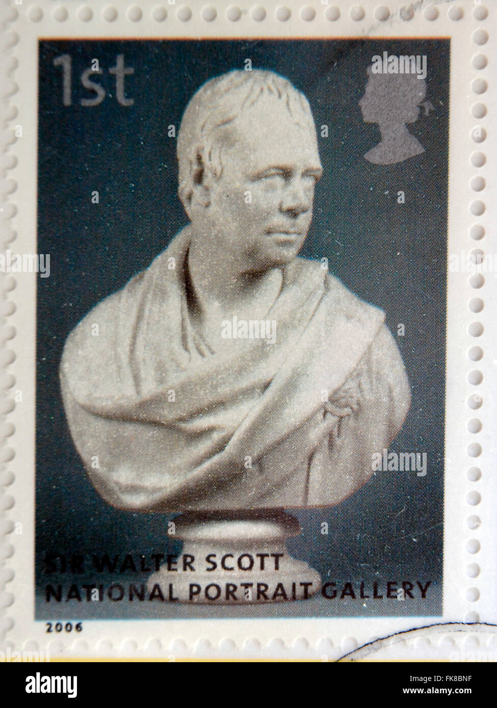 Stamp british walter scott hi-res stock photography and images - Alamy